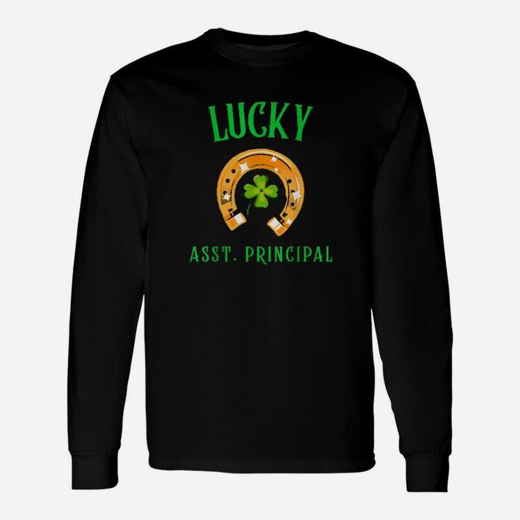 Lucky Assistant Principal Irish Long Sleeve T-Shirt - Monsterry