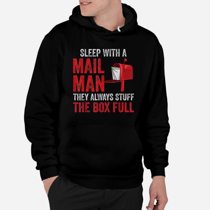 Sleep With A Mailman They Always Stuff The Box Mailman Wife Hoodie ...