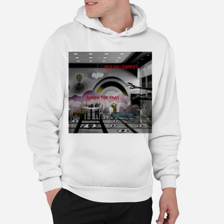 Weirdcore Aesthetic Dreamcore Creepy Shadow & Eyes Oddcore Sweatshirt ...