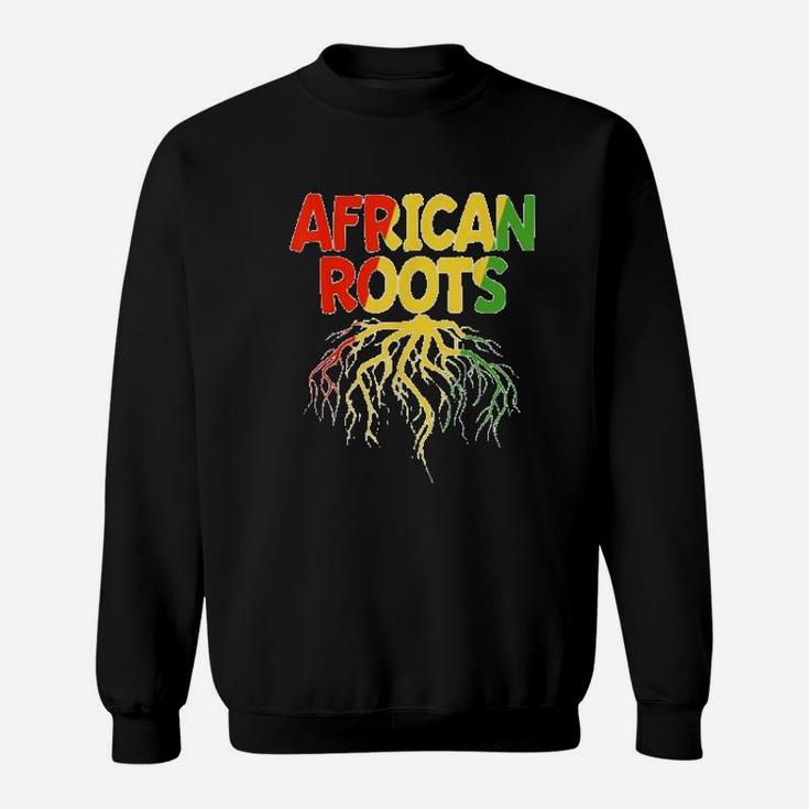 Black History Month African Roots Sweatshirt - Seseable